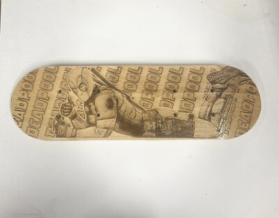 Marvel Deadpool Mini Skateboard Deck Custom | eBay