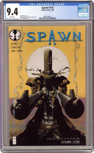Spawn #175 Cgc 9.4 2008 | eBay