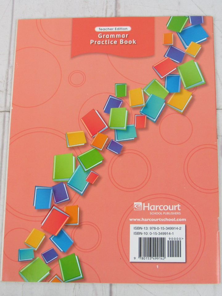 Harcourt School Publishers Storytown : Grammar Practice Book Teacher Ed ...