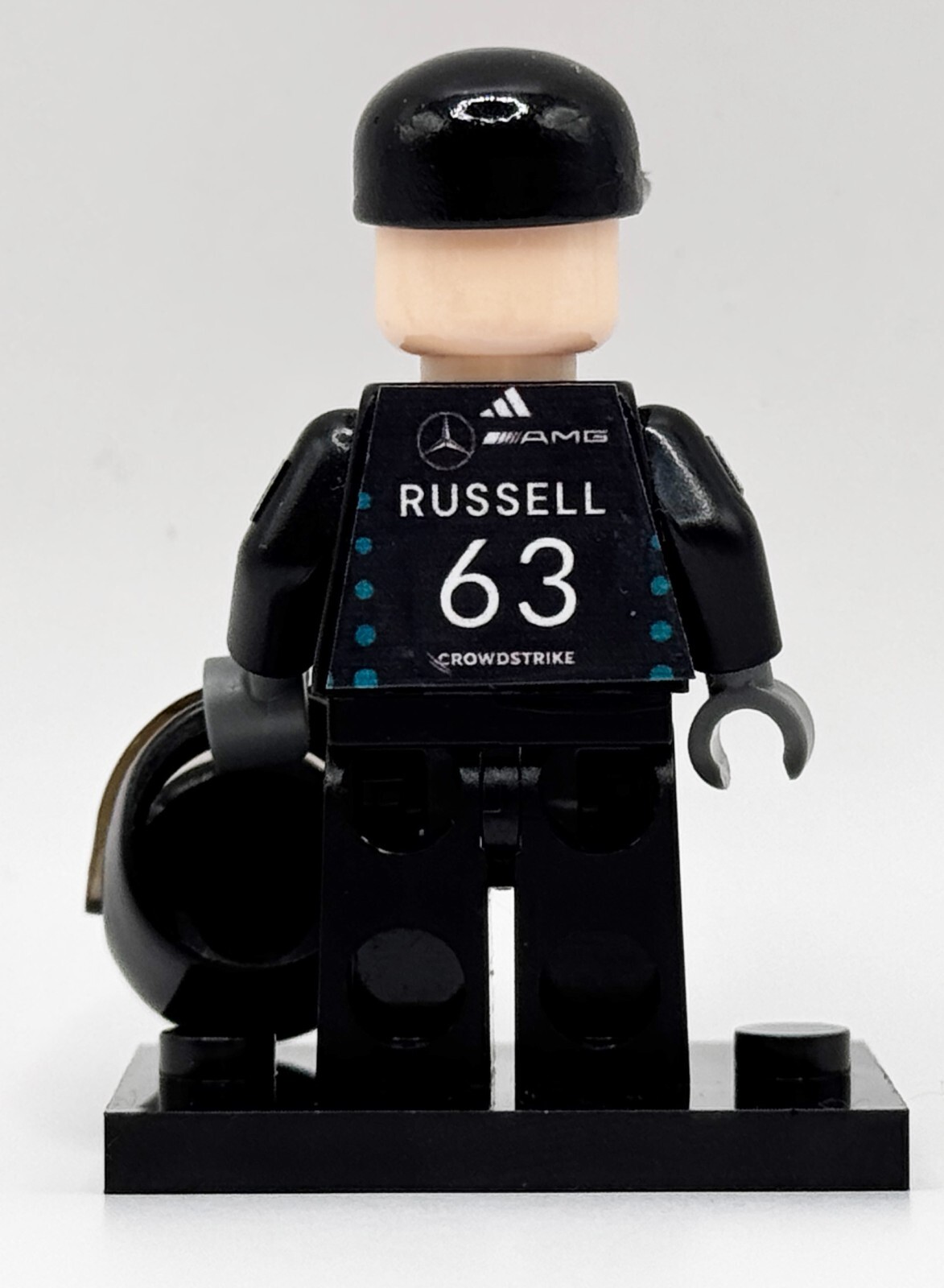 LEGO F1 Formula 1 Minifigure Racing Driver - George Russell - 2025 ...