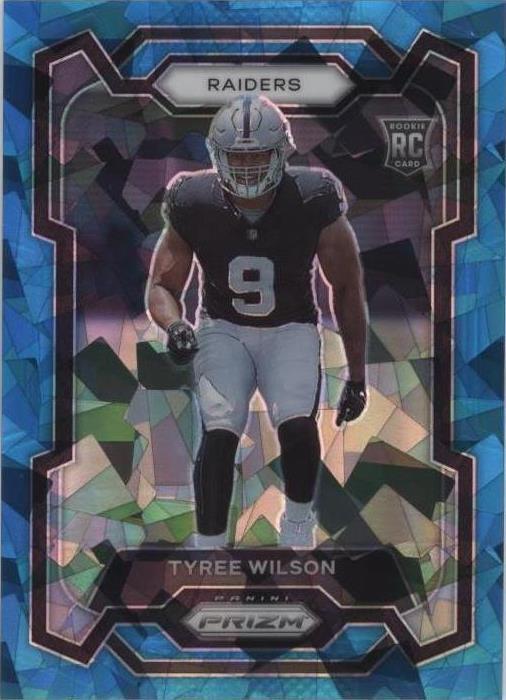 2023 Panini Prizm - Rookies Tyree Wilson #363 Blue Ice Prizm /99 (RC ...