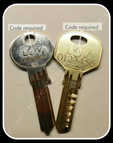 locks 4 vans keys cut to code. L4V Keys cut to code. Multi buy discount ...