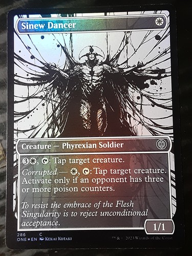 Sinew Dancer Showcase FOIL , Phyrexia AWBO, NM , MTG ,FREESHIPPING | eBay