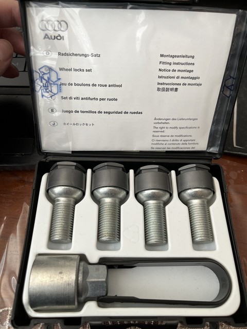 Genuine OEM Audi VW Wheel Bolt 4F0071455 Accessories Lock for sale ...