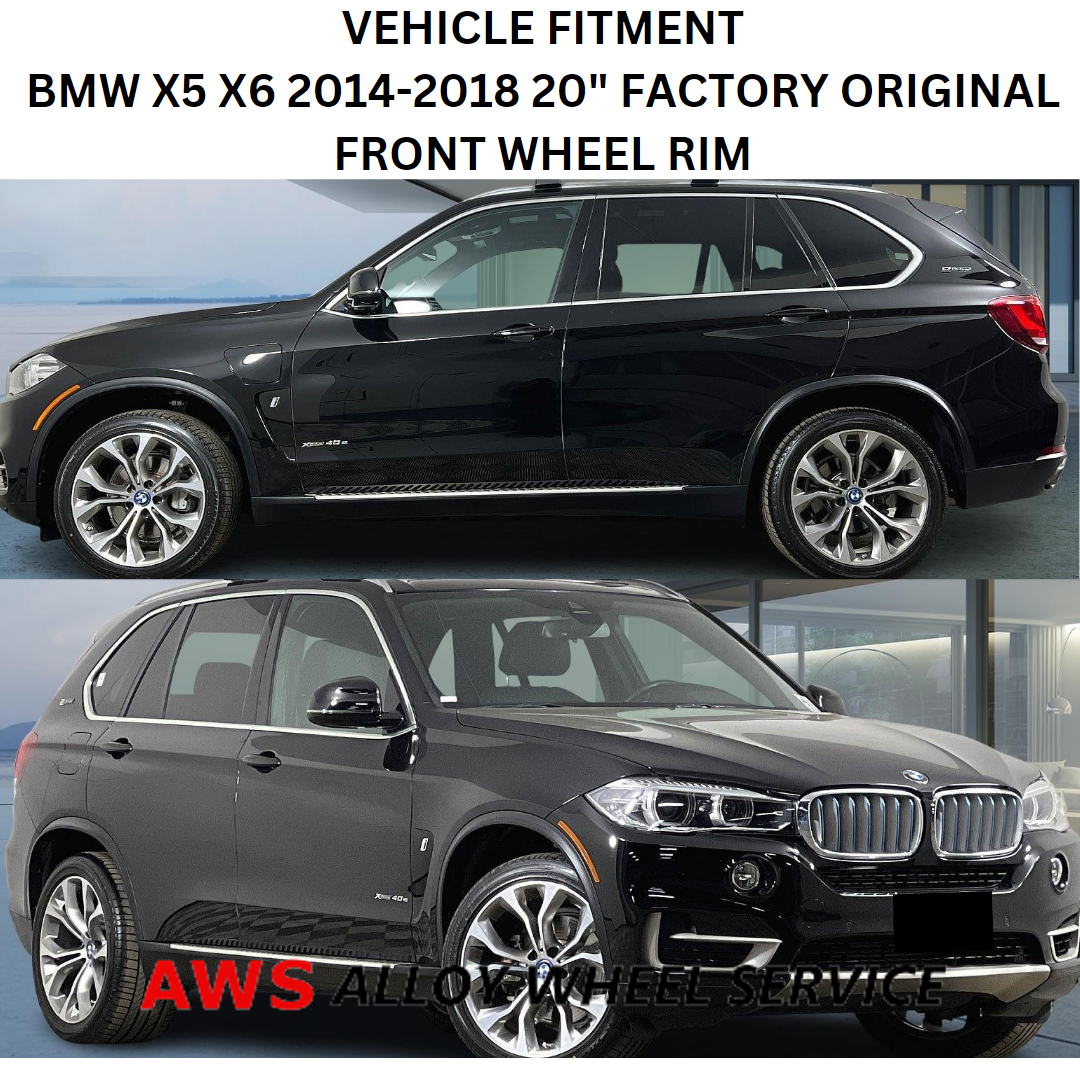 BMW X5 X6 2014-2018 20" FACTORY OEM FRONT WHEEL RIM 86055 36116853959 ...