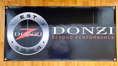 Big Vinyl Banner Donzi sign poster racing 4'x2' | eBay