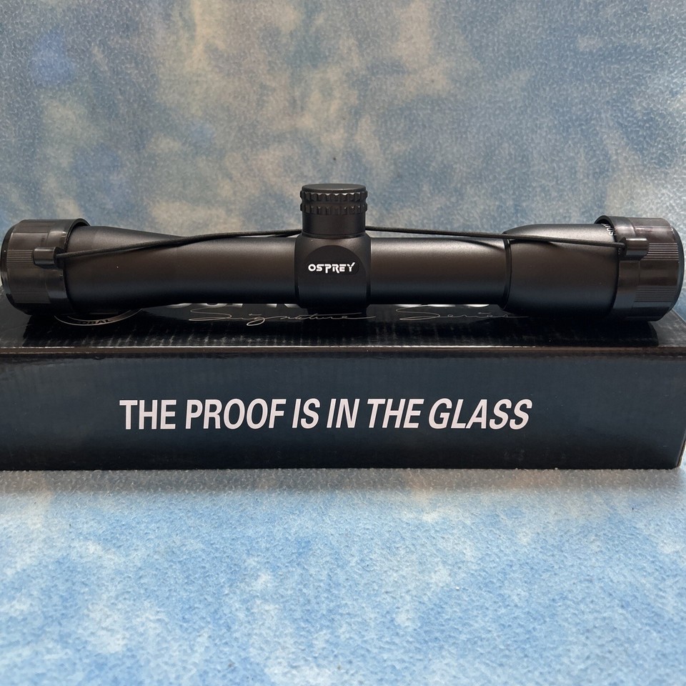 Osprey Global Rifle Scope 4x32 * Mil Dot Reticle * Signature Series ...