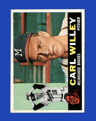1960 Topps Set-Break #107 Carlton Willey NR-MINT *GMCARDS* | eBay