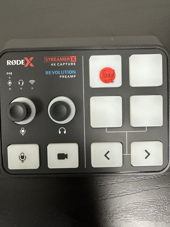 RODE Streamer X Audio Interface Revolutionary Preamp 4K Capture | eBay