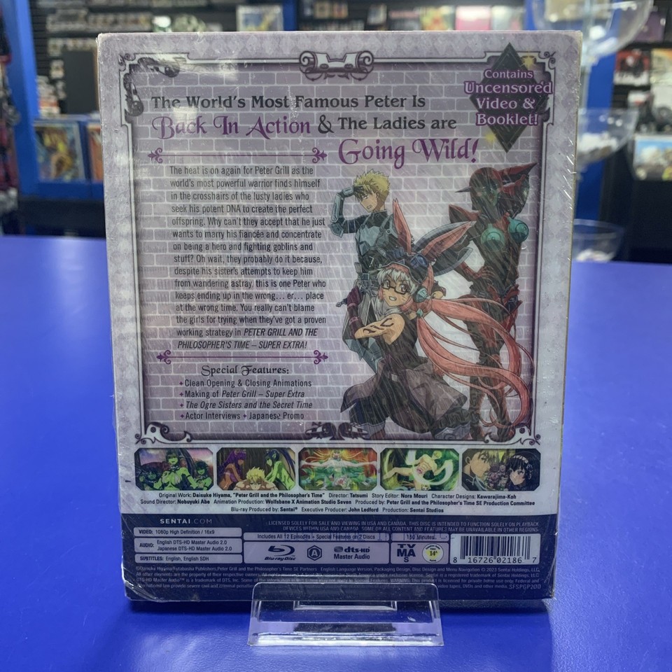 PETER GRILL AND THE PHILOSOPHER'S TIME - SUPER EXTRA BLU-RAY STEELBOOK - NEW! 816726021867| eBay