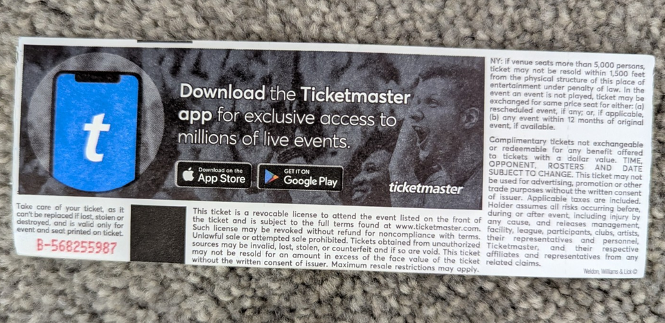 Deftones St Louis Ticket Used Stub 2025 GA Floor | eBay