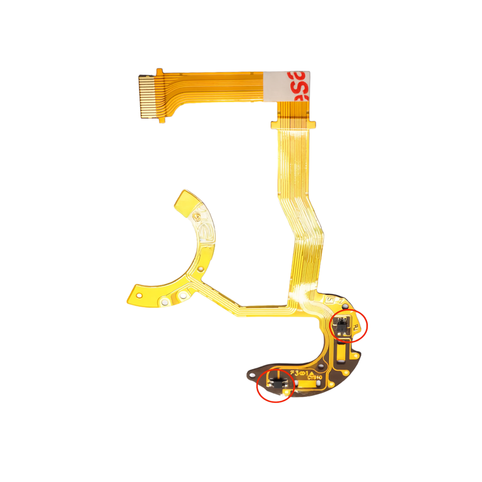 New Lens Image Stabilizer Flex Cable With IC For Sony DSC-WX300 WX350 ...