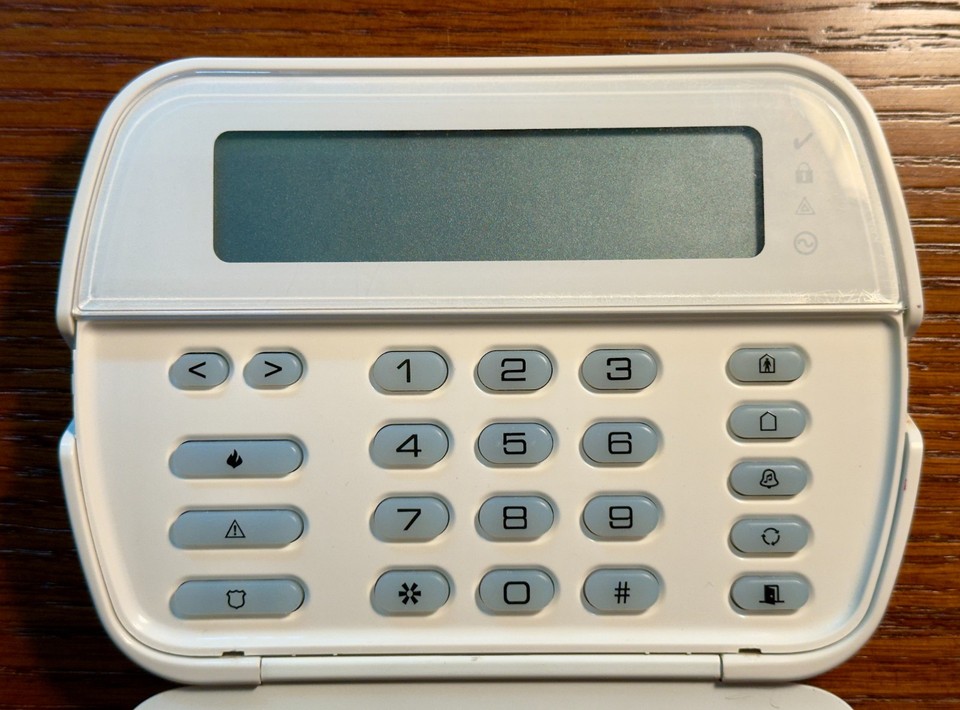 DSC RFK5501 Alarm Keypad (V1.10) | eBay