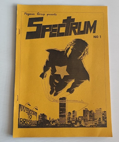 Spectrum No.1 Australian comic book from Pegasus Group, Queensland Ian ...