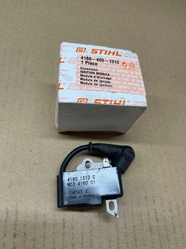 STIHL Genuine Ignition Module Coil 4180-400-1313 FS91 FS111 FS131 KM91 ...