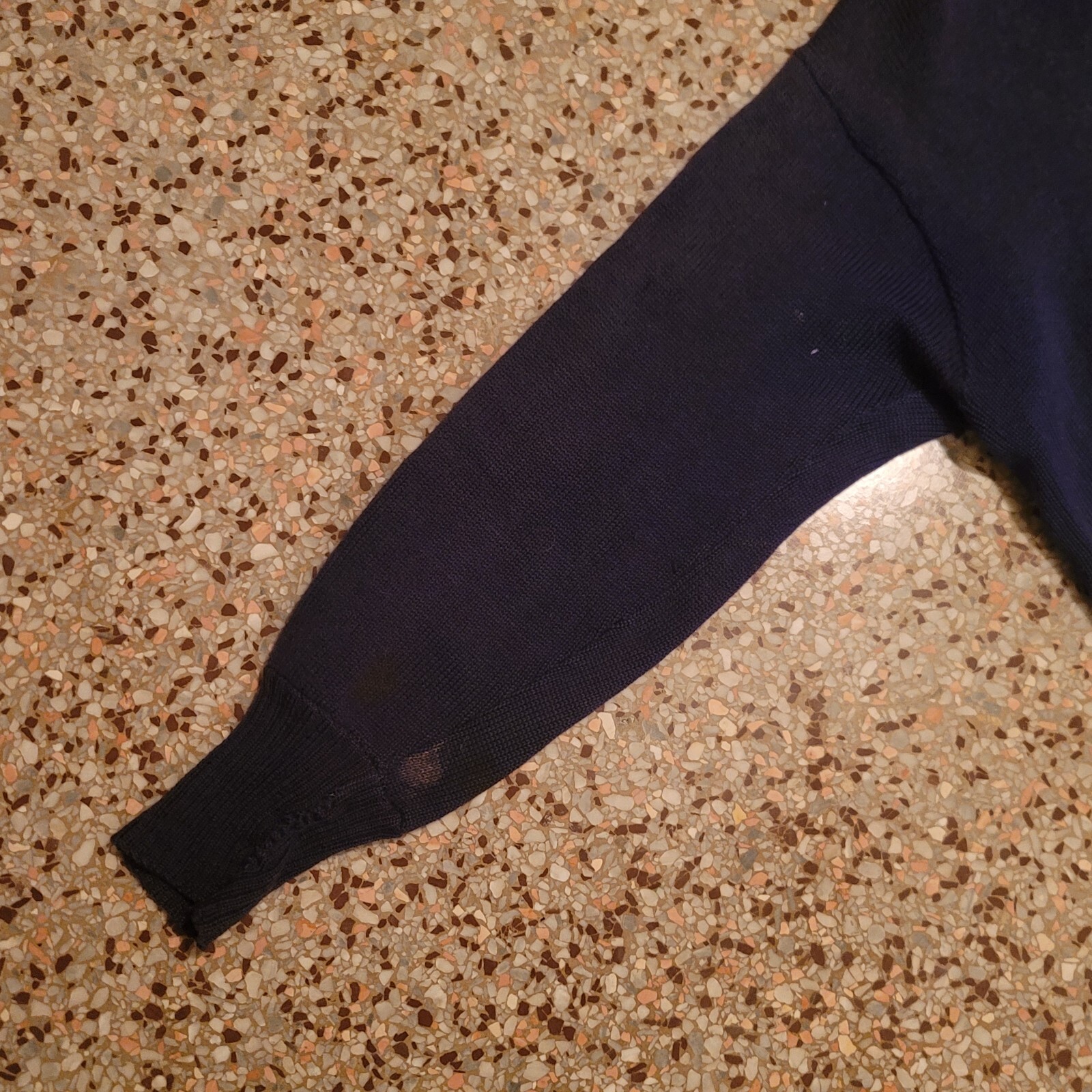 VTG 1953 Varsity "A" Letterman Captain Sz 42 Blue/Gold Sweater ...