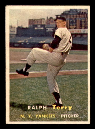 1957 Topps Baseball #391 Ralph Terry VG/EX *h1 | eBay