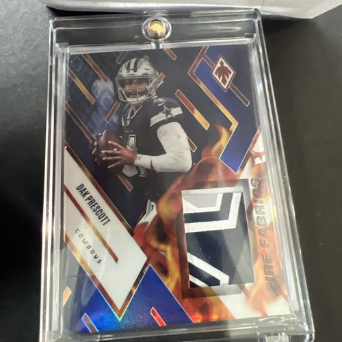 022 Phoenix Dak Prescott Fire Fabrics Patch Cowboys /25 (mem) | eBay