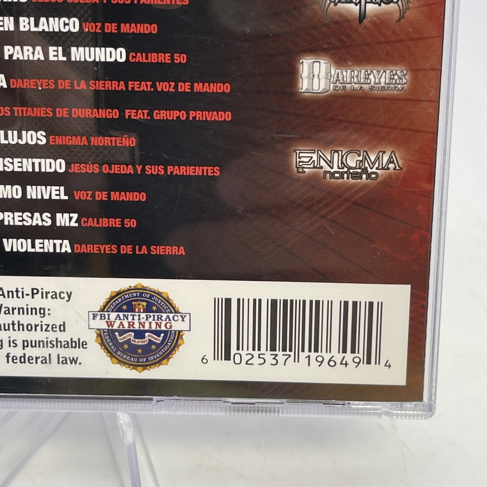 Various Artists Corridos # 1's 2012 (Audio CD) Disa Records Compilation ...
