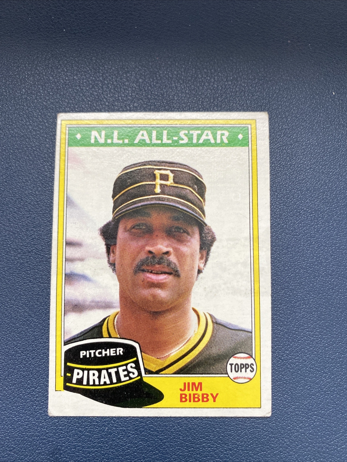 Jim Bibby 1981 Topps Baseball Card 430 Pittsburgh Pirates | eBay