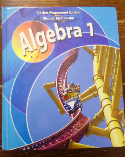 Glencoe McGraw-Hill Algebra 1 Textbook Teacher Edition Free Shipping | eBay