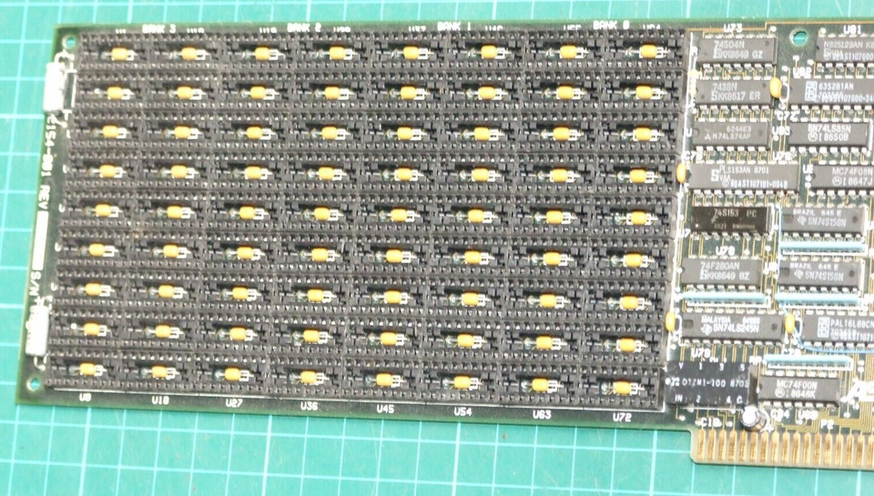 AST Rampage 286 memory expansion card for 286 vintage PC 16-bit ISA ...