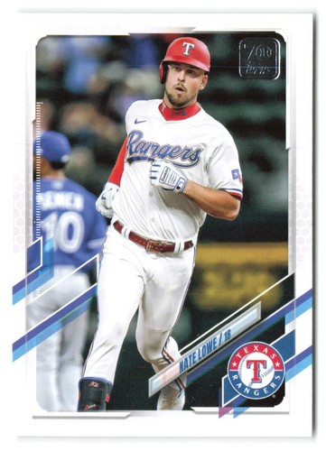 2021 Topps Update Nate Lowe #US136 Texas Rangers BASEBALL Card | eBay