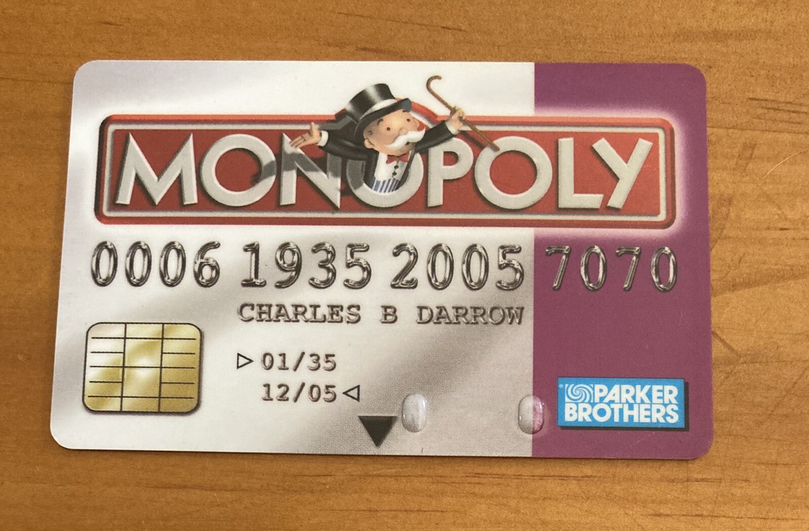 Monopoly , Electronic Banking , Credit Cards , Charles B Darrow | eBay