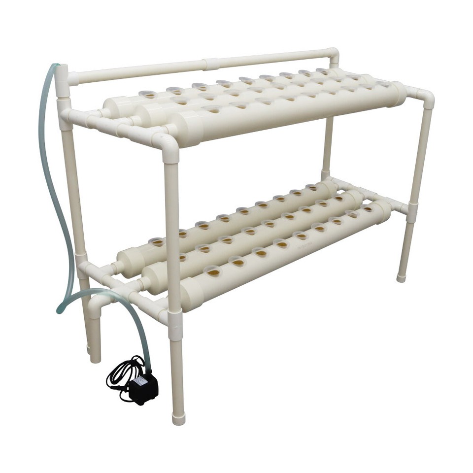 Hydroponic Grow Kit 54 Sites Flow Deep Water Culture with Water Pump ...