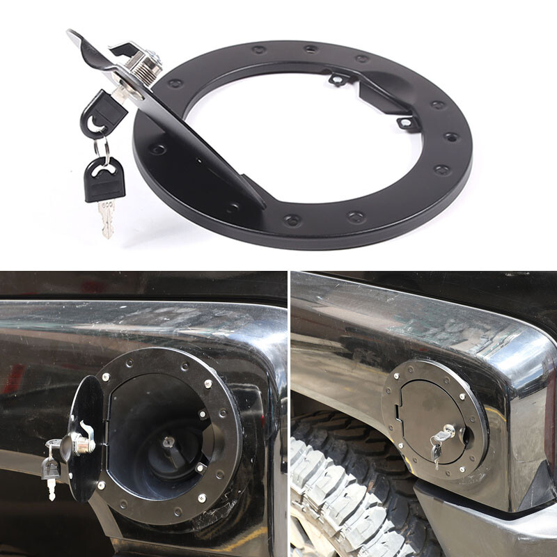 For 2003-2010 Hummer H3 & H3T Locking Fuel Door Gas Tank Cap Cover ...