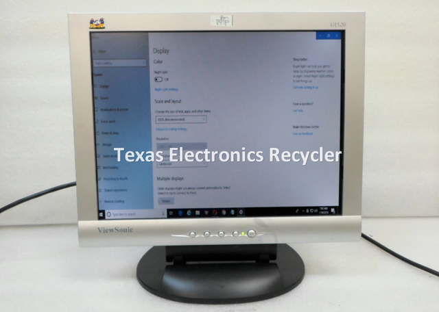 ViewSonic A VA520 LCD Monitor for sale online | eBay