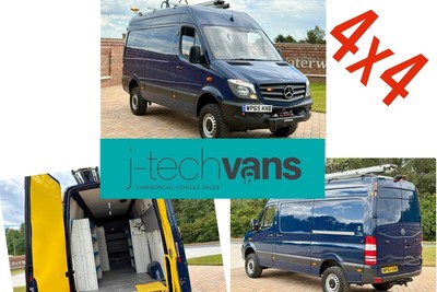 Mercedes Sprinter 316Cdi L2 H3 Mwb / High Roof ***4x4 / Awd / Workshop ...