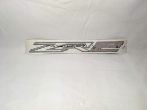 2017-2021 COLORADO ZR2 BED DECAL STICKER NEW GM # 23391418 | eBay