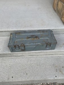Vintage Military Metal Box WW2 Military Box | eBay