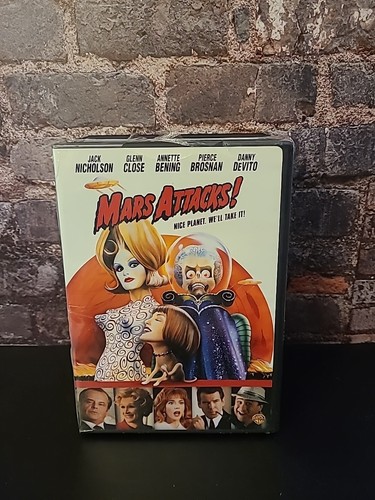 Mars Attacks! (DVD, 1996) BRAND NEW SEALED 883929039999 | eBay