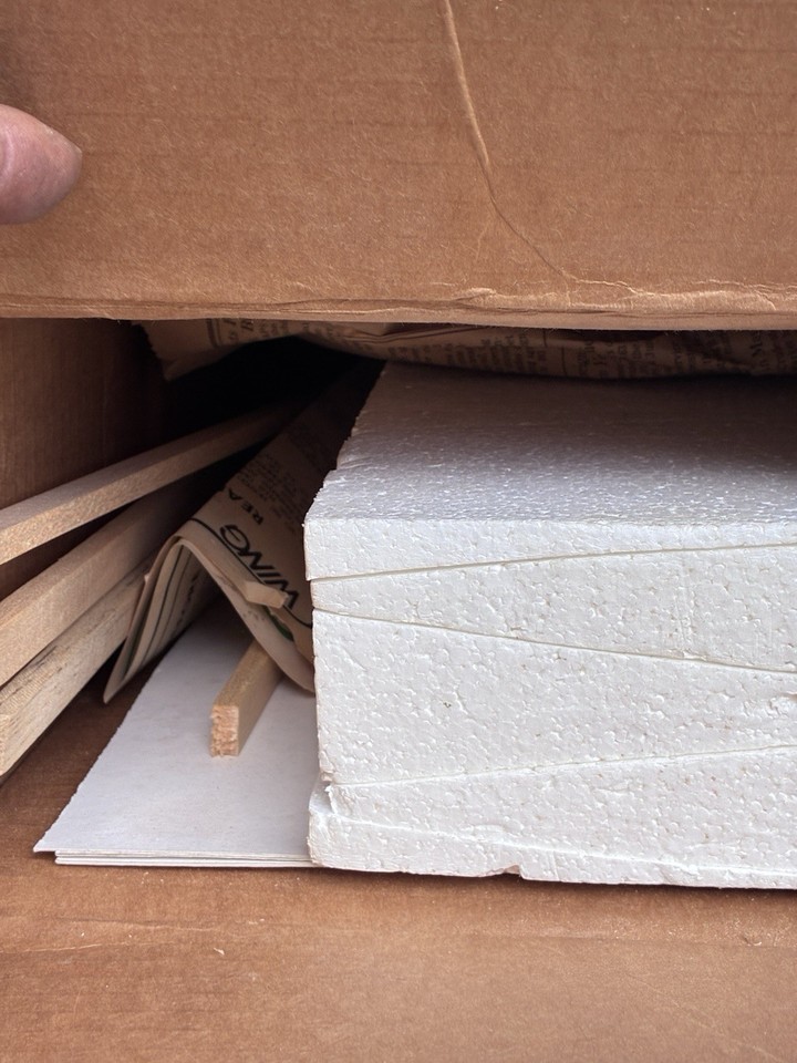 NIB Carl Goldberg Falcon 56 Foam Wing Kit For Balsa R/c Model Airplane ...