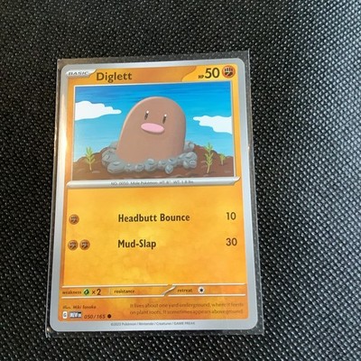 Diglett 050/165 NM / M - 151 Scarlet Violet Pokemon Card | eBay UK