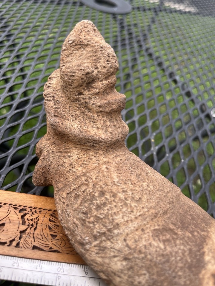 Taino Big Stone Figure Tool PreColumbian Ancient Artifact Arawak Caribe ...