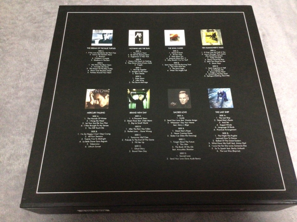 STING - The Studio Collection (11 LP’s) VINYL Box Set | eBay.de