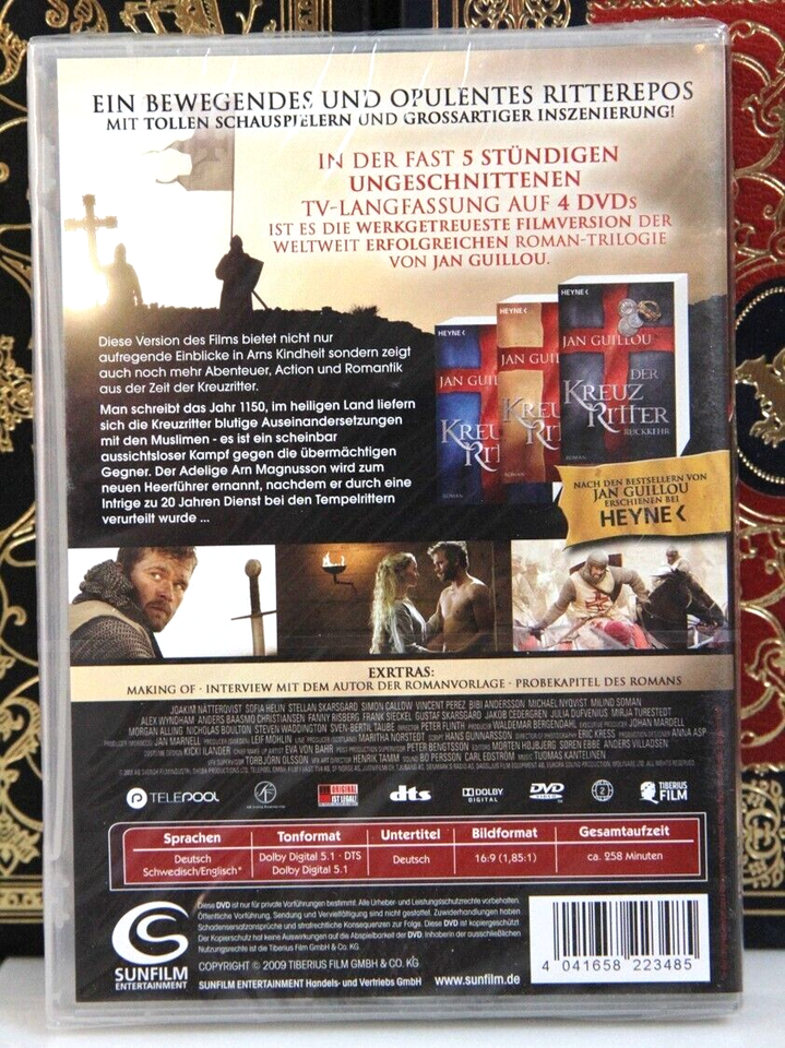 ARN DER KREUZRITTER (The Crusader) -- DVD NEW🌟REGION 2 GR🌟 I SHIP BOXED ...