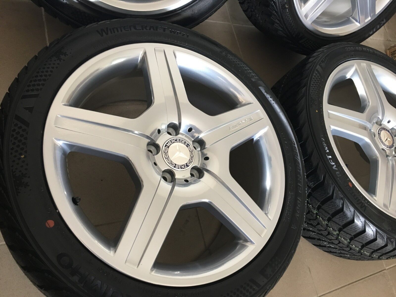 AMG Rims Winter Tires 19" Mercedes W221 S63 S65 C216 CL63 CL65 W220 ...