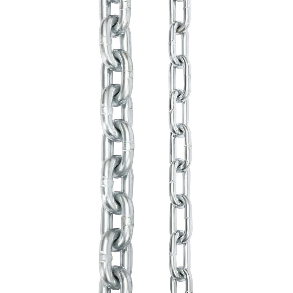 Manual Hand Chain Hoist W/ 2 Lifting Chain Rows Factory Chain Fall 3t ...