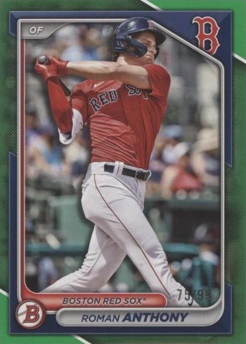 2024 Bowman Draft - Roman Anthony #BD-19 Green /99 (RC) for sale online ...