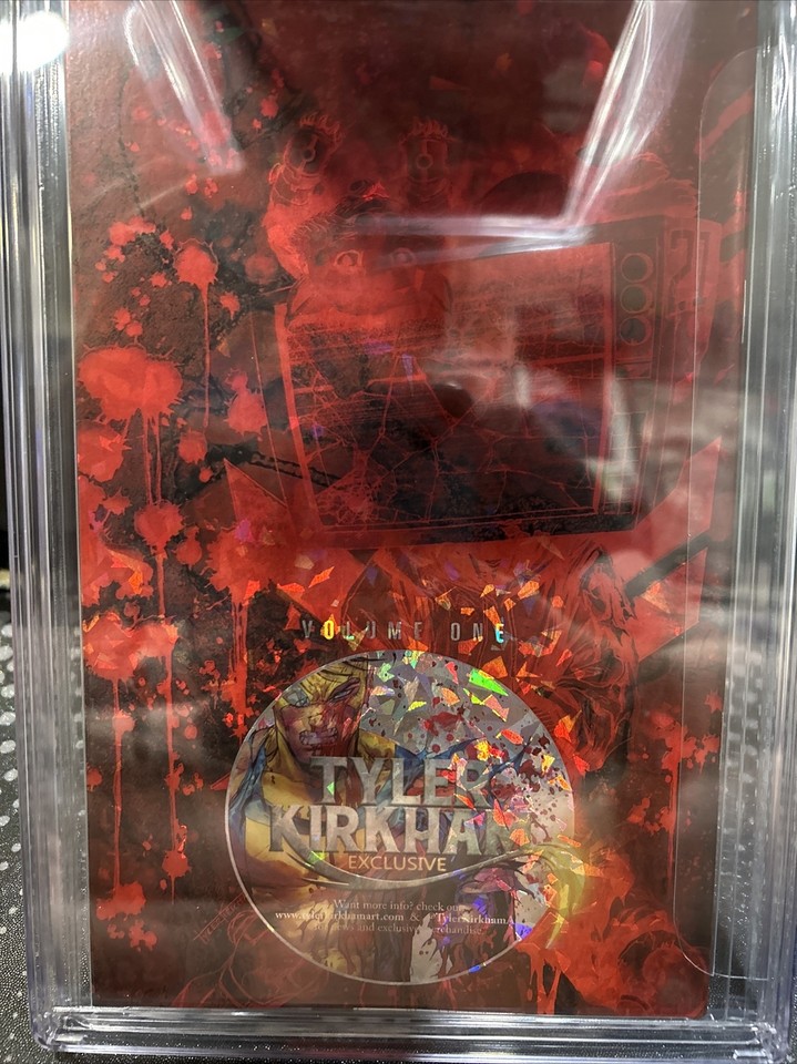 Tyler Kirkham's Battle Damage Cover Collection Volume 1 CGC SS 10 Foil ...