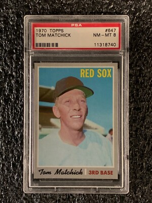 1970 Topps Baseball #647 Tom Matchick PSA 8 | eBay
