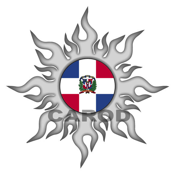 Dominican Flag Coloring Page 28 North America And The Caribbic Flags