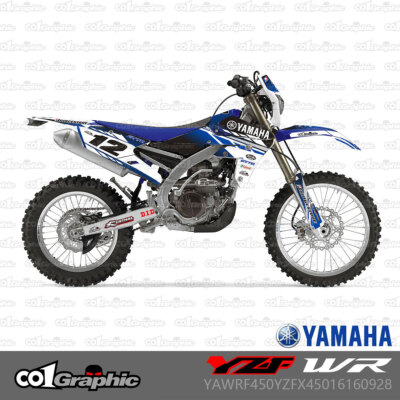 GRAPHICS DECALS STICKERS FULL KIT FOR YAMAHA YZ450FX WR450F 2016 2017 ...