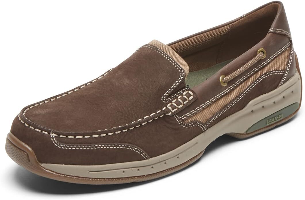 Dunham Men's Captain Venetian Boat Shoe, Java - US 10 - Gem