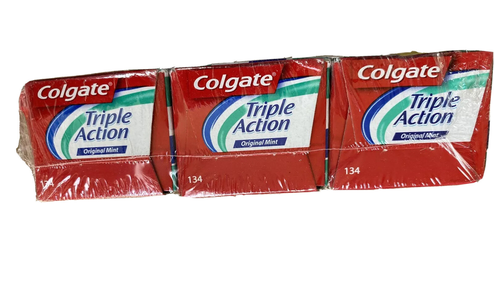 Colgate Triple Action Toothpaste Original Mint 6 Oz Tubes 3-Pack NEW | eBay