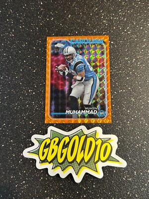 2023 Topps Composite - Muhsin Muhammad #164 Orange Refractor /25 | eBay